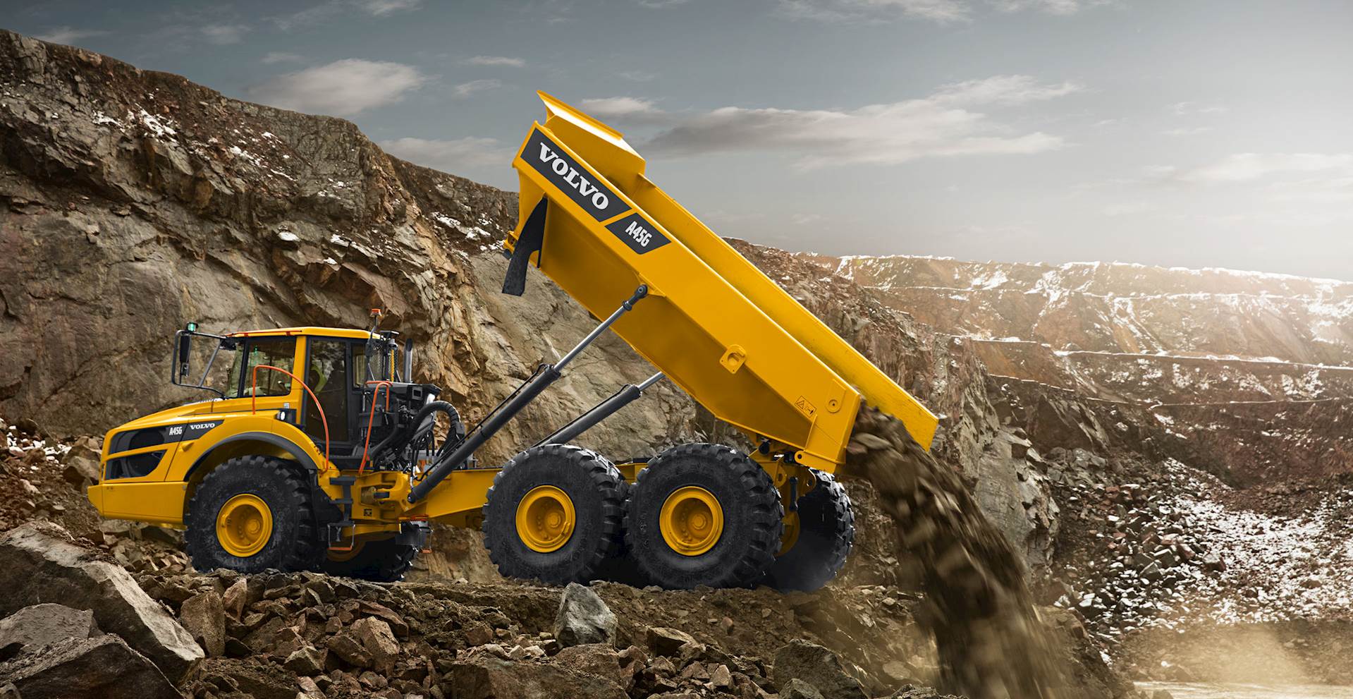 Volvo A45G | Ramstyrd dumper | Swecon